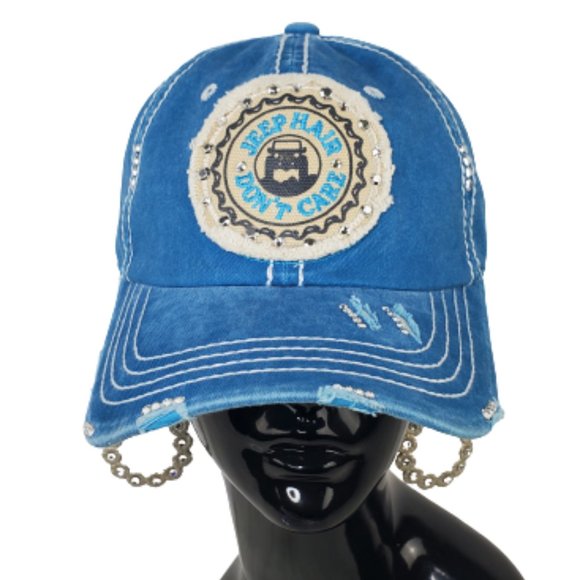 Fashion Junky | Accessories | Jeep Hair Dont Care Distressed Turquoise ...